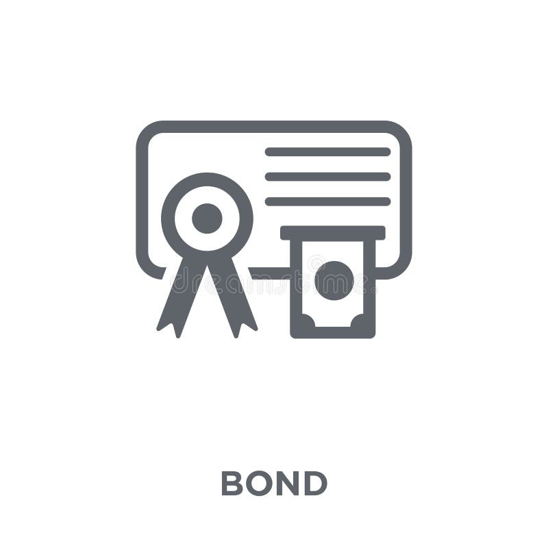 Bond Icon Vector Isolated on White Background, Logo Concept of B Stock ...
