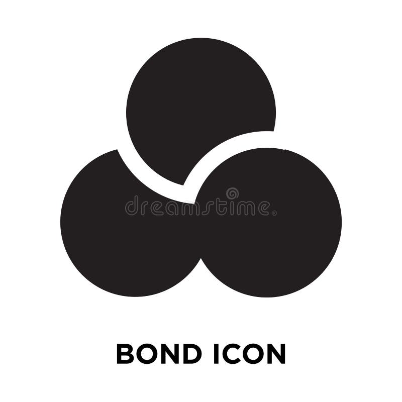 Bond Concept Vector Linear Icon Isolated on Transparent Background ...