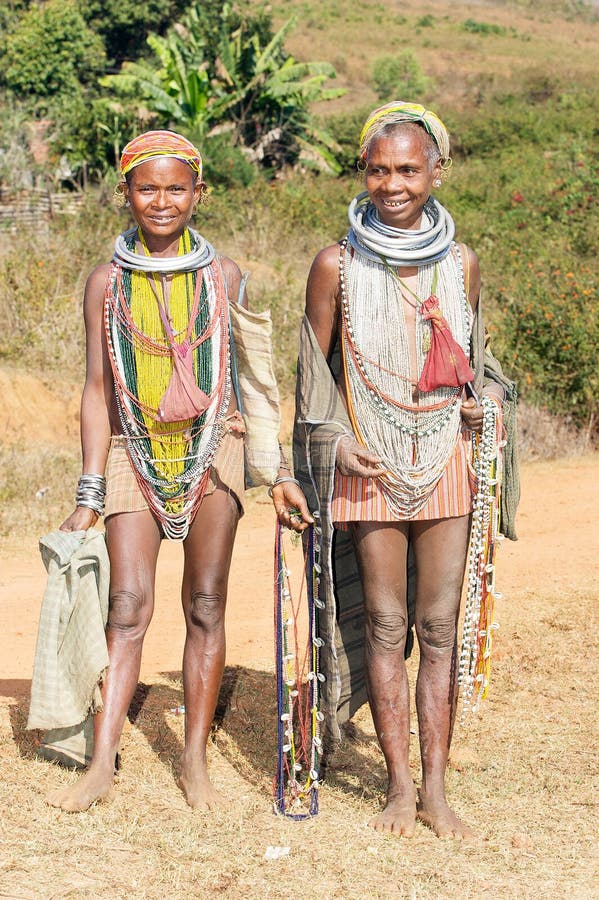 Bonda tribal woman editorial stock photo. Image of earring - 19443603