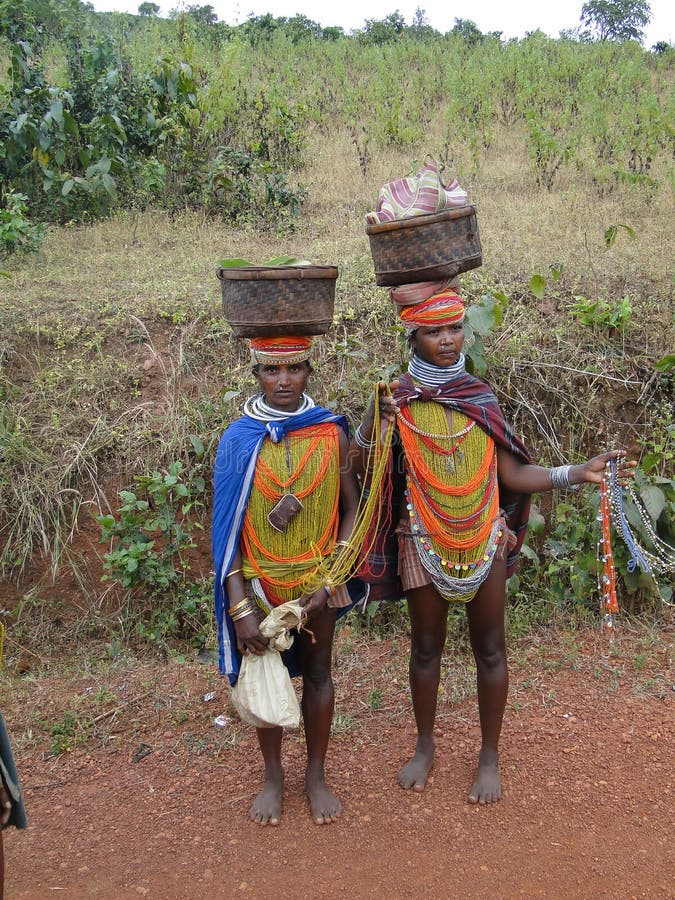 Bonda Tribal Women Pose Portraits Stock Photos - Free & Royalty-Free ...