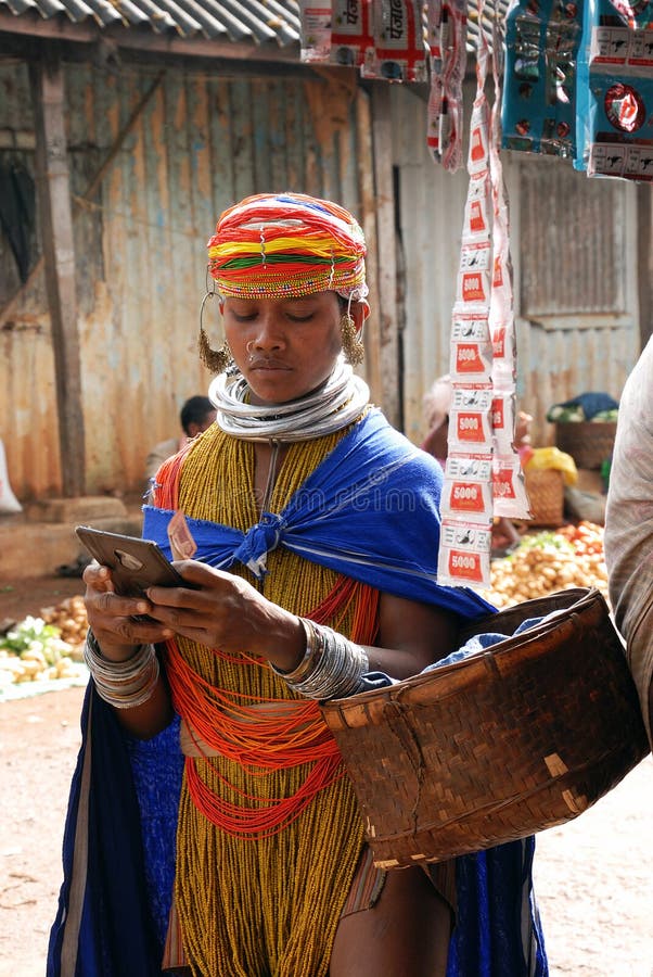 Bonda Woman editorial photo. Image of religion, caste - 25005316