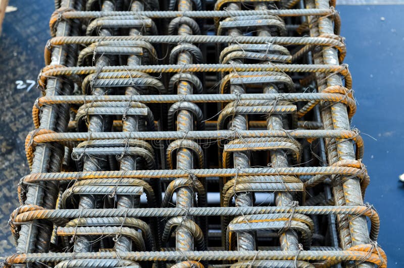 Bonded Steel Construction Fittings Stock Photo - Image of build ...