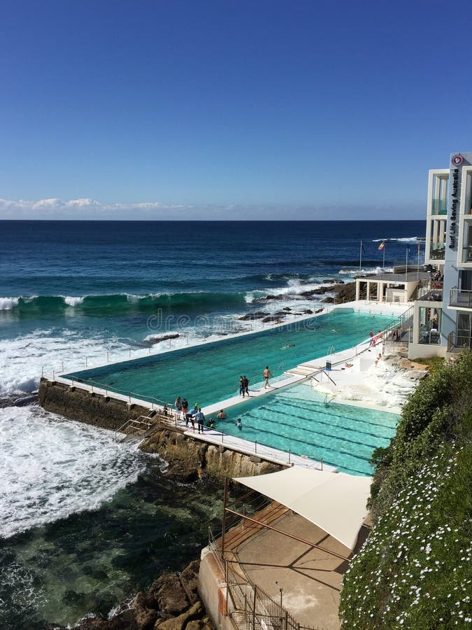 Bondi Icebergs Ocean Pool, Bondi Beach, Sydney, Australia Editorial ...