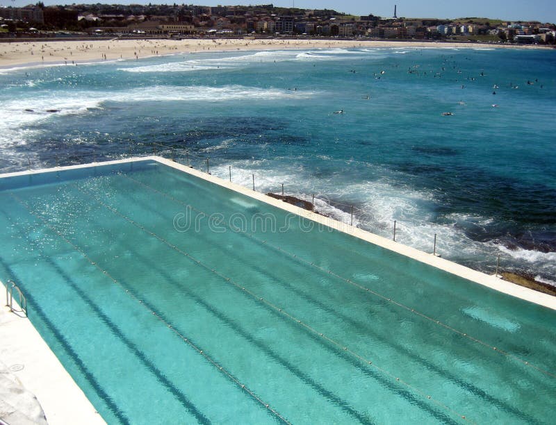 Bondi beach baths stock photo. Image of wales, safe, beach - 31445332