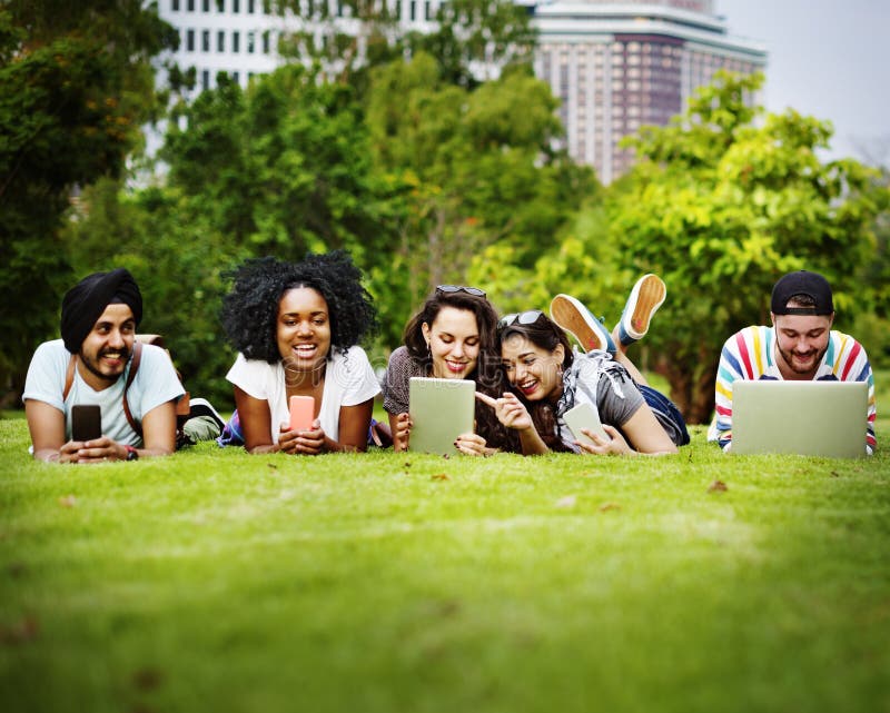 Bonding Community Friends Team Togetherness Unity Concept Stock Image ...