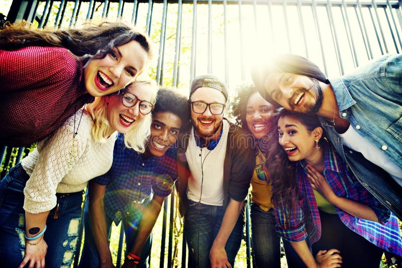 Friends bonding. stock image. Image of friendship, people - 119955459
