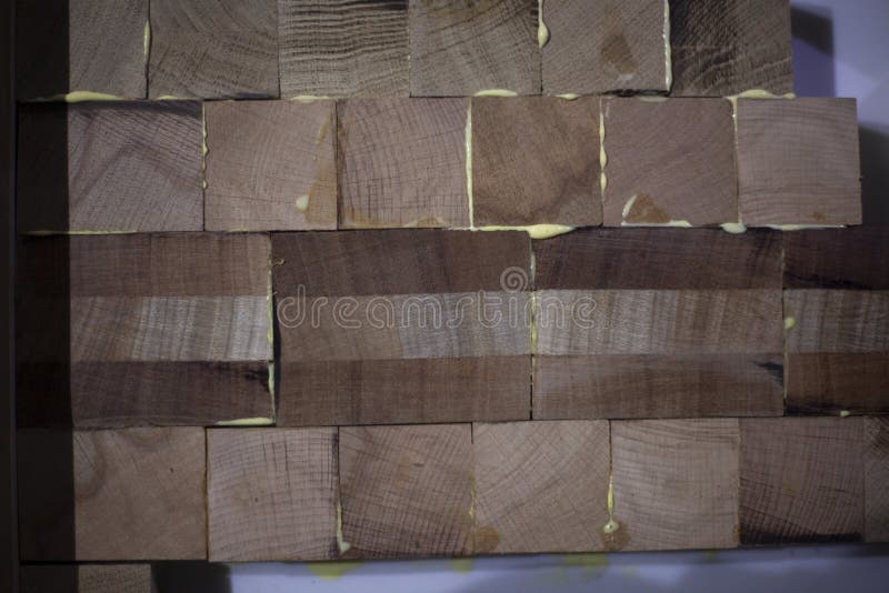 Bonding Wood in the Workshop. Stock Image - Image of occupation ...