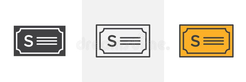 Bonds icon vector stock vector. Illustration of note - 348467684