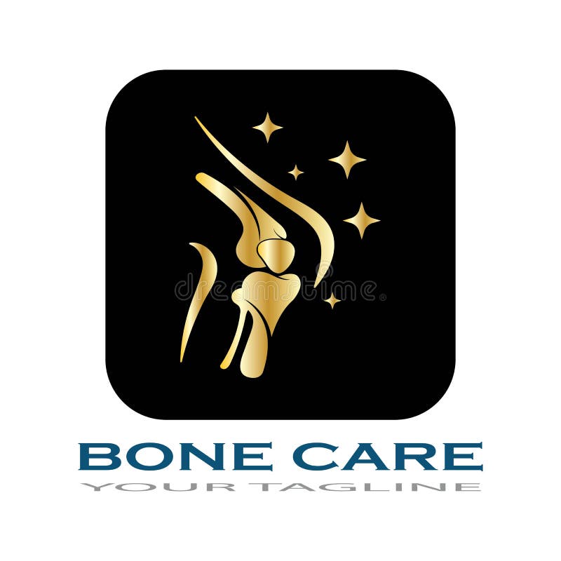 Bone Care Healt Logo Symbol Abstract Design Vector Stock Vector ...