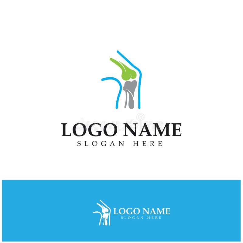 Bone Care Healt Logo Symbol Abstract Design Vector Stock Vector ...