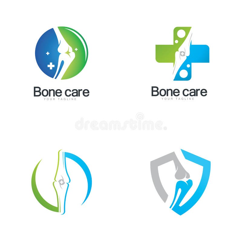 Bone Care Logo Icon Vector Template Stock Vector - Illustration of ...