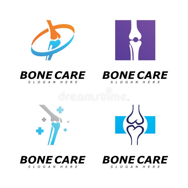 Bone Care Logo Icon Vector Template Stock Vector - Illustration of care ...