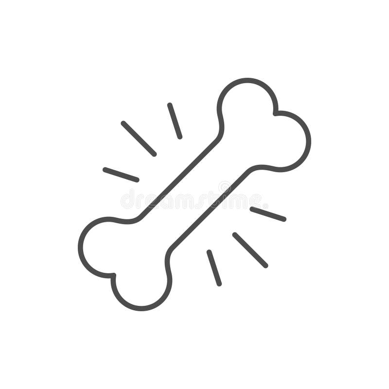 Bone Density Test Line Icon Stock Vector - Illustration of examination ...