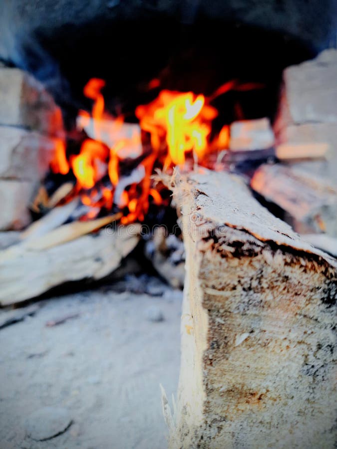 Bone Fire Side View stock image. Image of amazing, sideview - 273076143