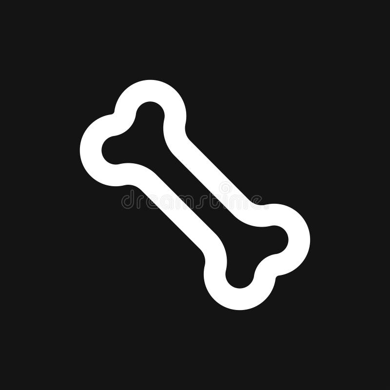 Bone Flat Icon. Single High Quality Symbol Stock Illustration ...
