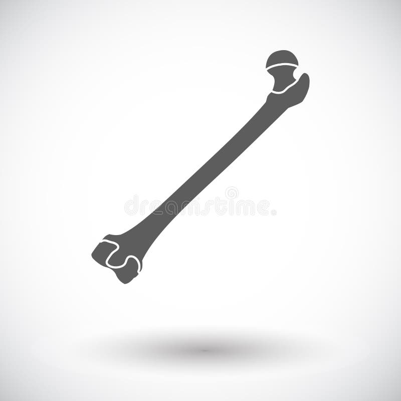 Bone flat icon. stock vector. Illustration of healthy - 92416921 Bone flat icon. stock vector. Illustration of healthy - 92416921