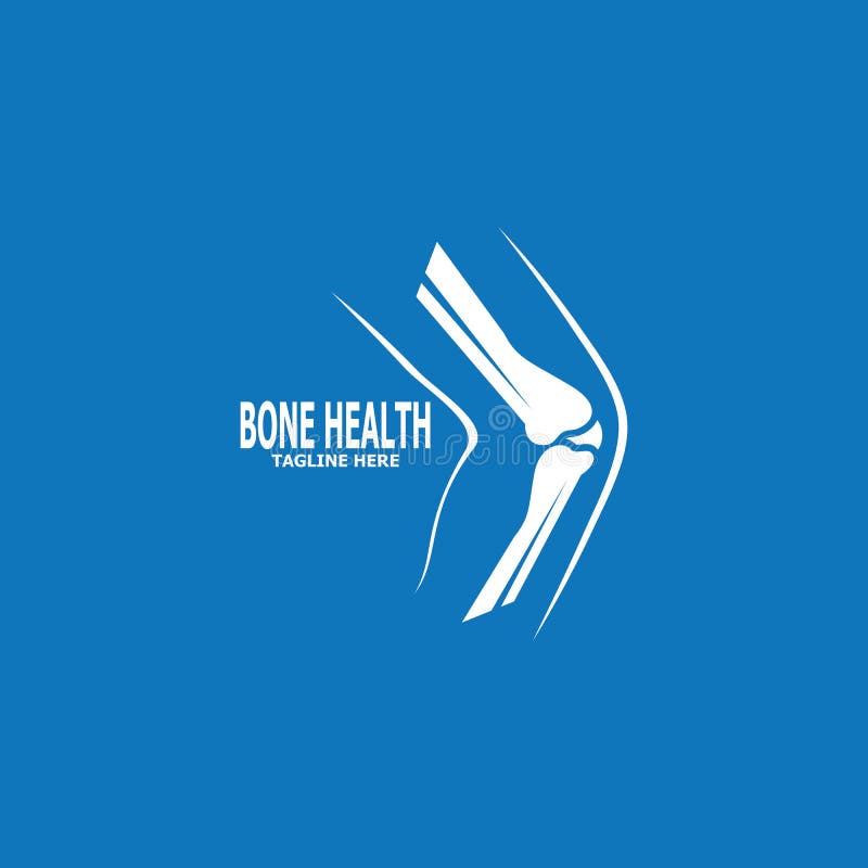 Bone Health Logo Vector Illustration Stock Vector - Illustration of ...