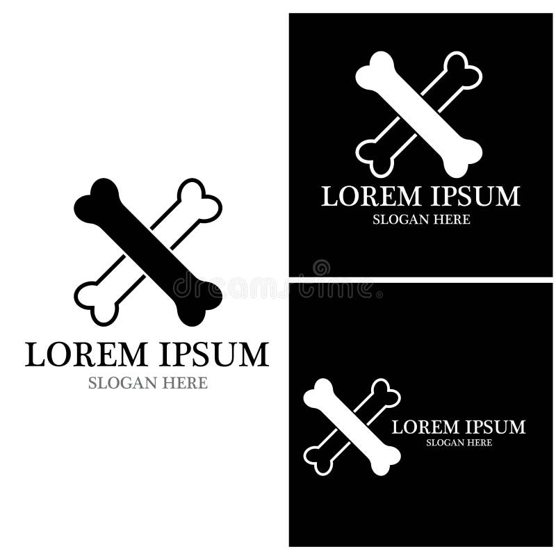 Bone Health Logo Vector Illustration Stock Illustration - Illustration ...