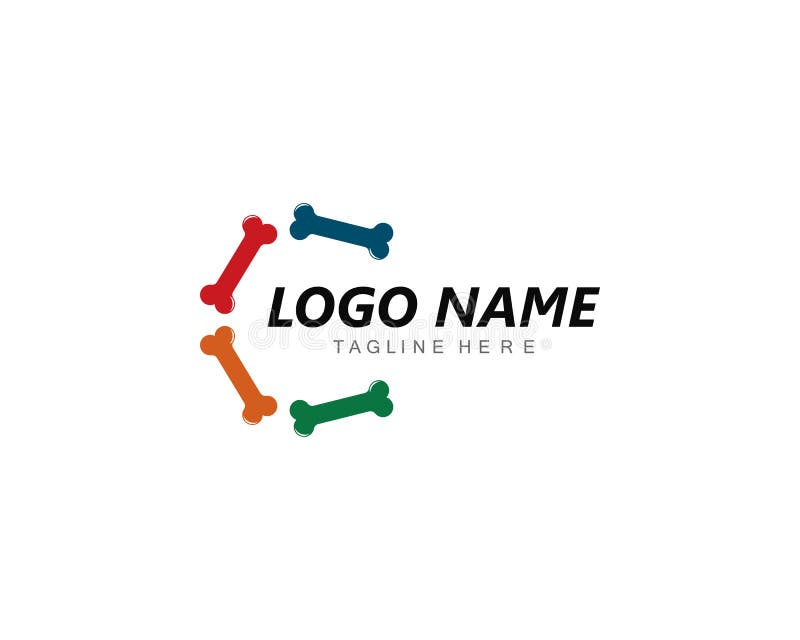 Bone Health Logo Designs Concept, Bone Treatment Vector Stock Vector ...