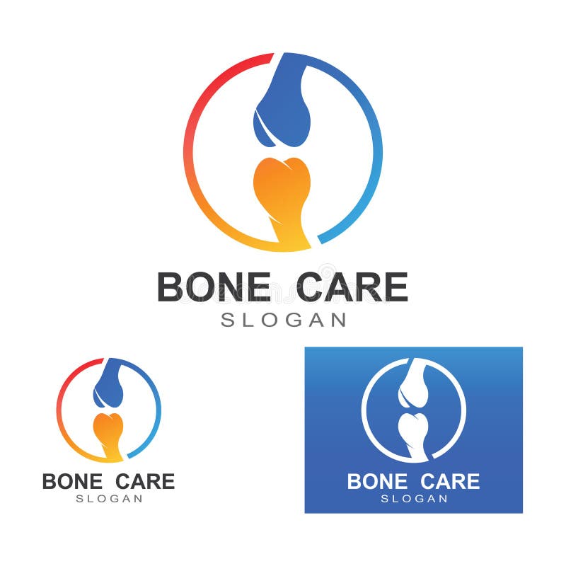 Bone Logo Icon Vector Design Template Illustration Stock Vector ...