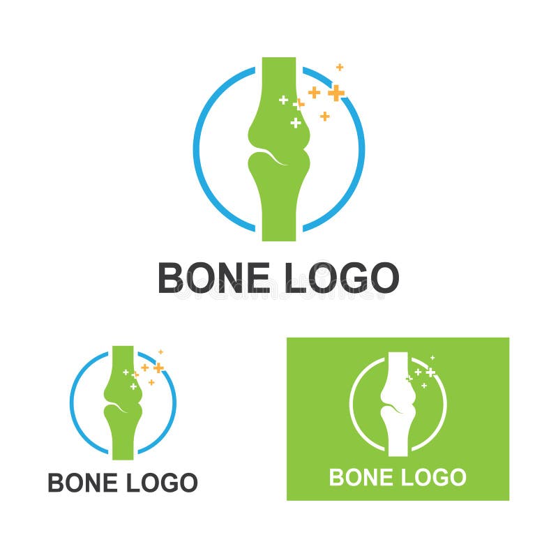 Bone Logo Icon Vector Design Template Illustration Stock Illustration ...