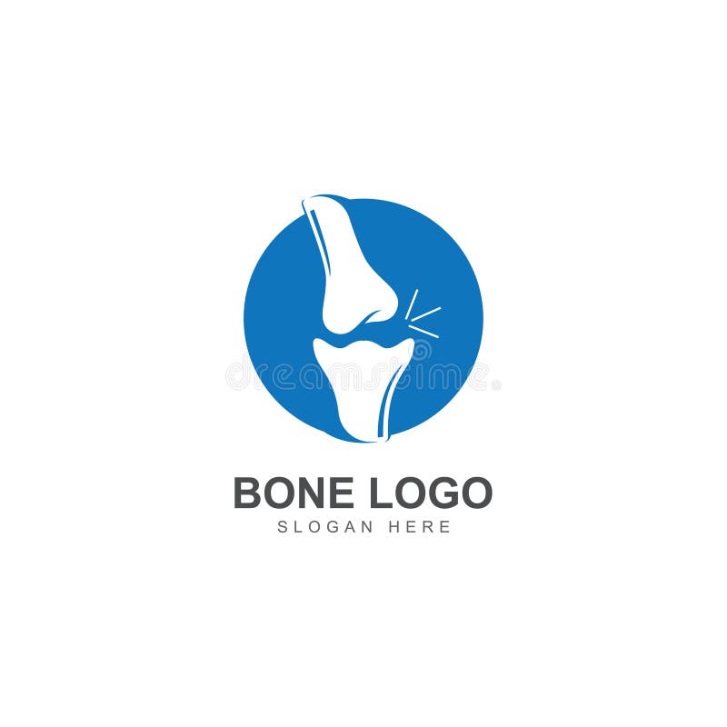 Bone Logo Icon Vector Design Illustration Stock Vector - Illustration ...
