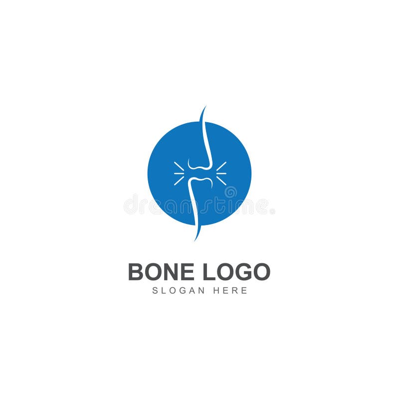Bone Logo Icon Vector Design Illustration Stock Vector - Illustration ...