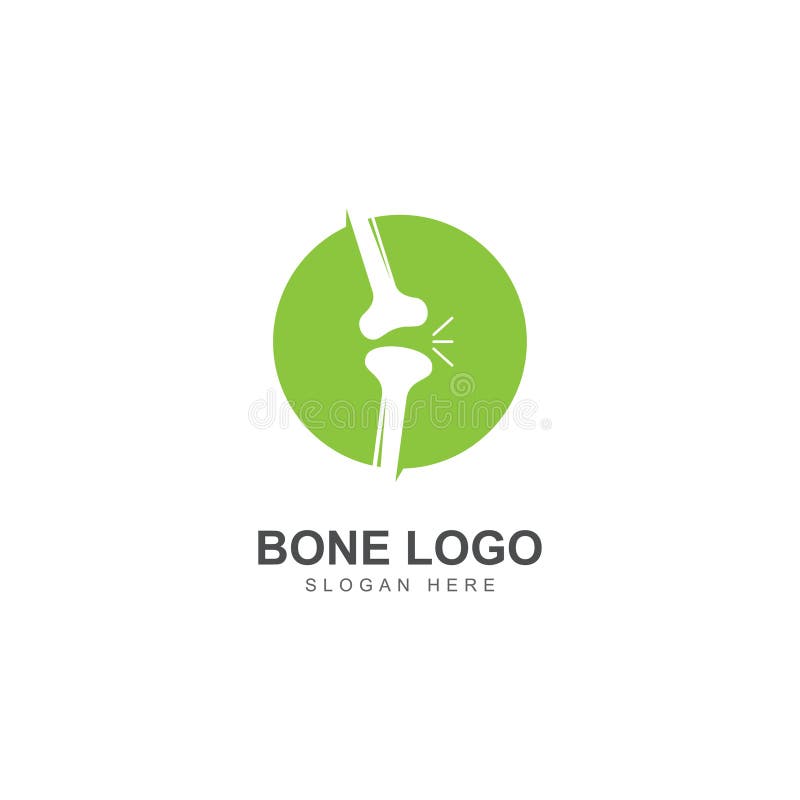 Bone Logo Icon Vector Design Illustration Stock Vector - Illustration ...