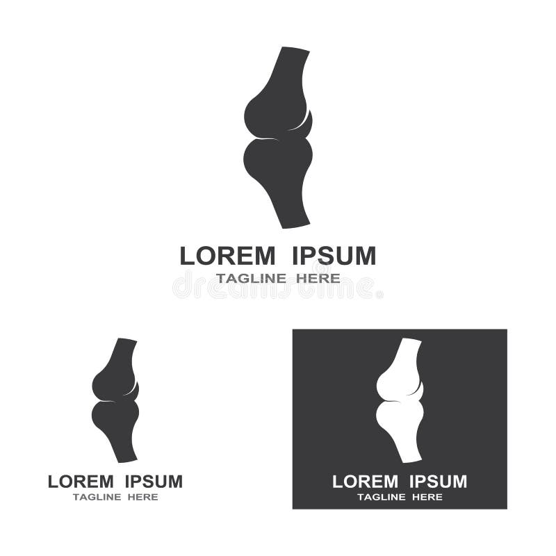 Bone Logo Icon Vector Design Template Illustration Stock Vector ...