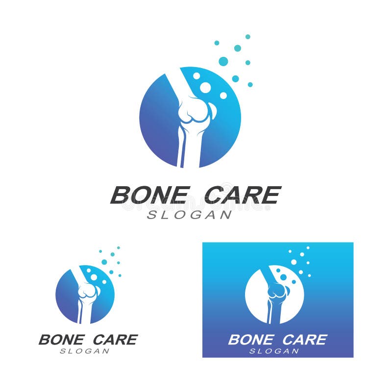 Bone Logo Icon Vector Design Template Illustration Stock Vector ...