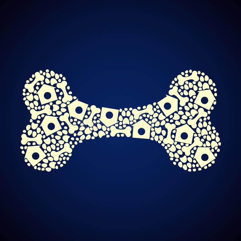 Bone pattern stock vector. Illustration of cloth, pattern - 47427652