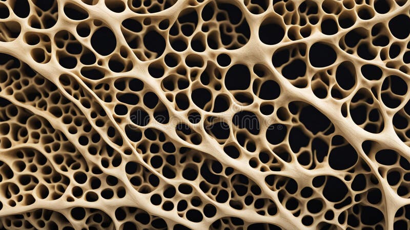 Bone Structure Macro Close-up Texture, Pore Abstract Background ...