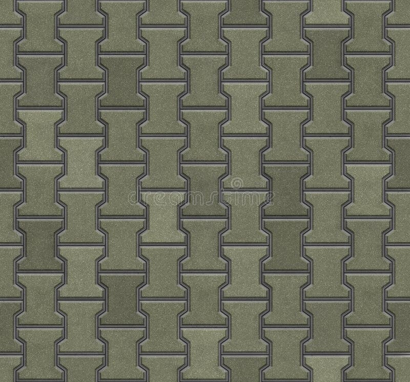 Bone Style Paving Slab, Seamless Texture Map Stock Image - Image of ...