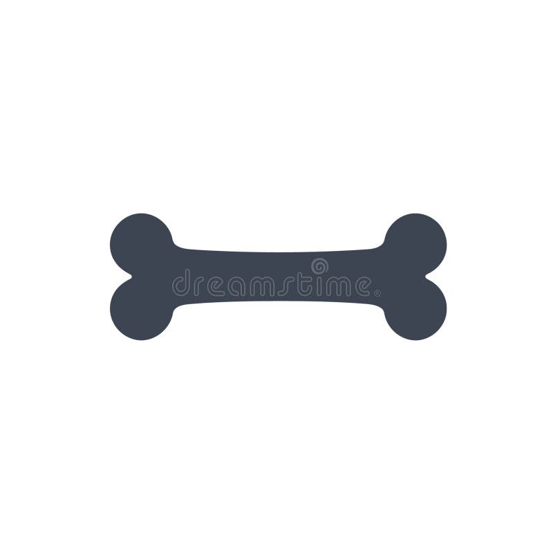 Bone Symbol Icon stock vector. Illustration of anatomy - 361752745