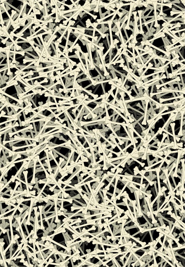 Bone Texture Tile stock vector. Illustration of anatomy - 11074136