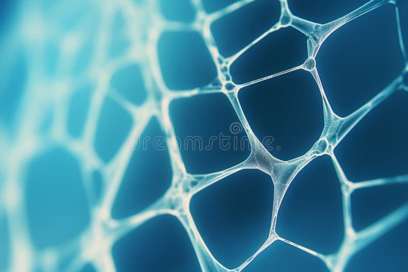 Bone Tissue Human Skeleton Under Microscope Cells Structure Medical ...