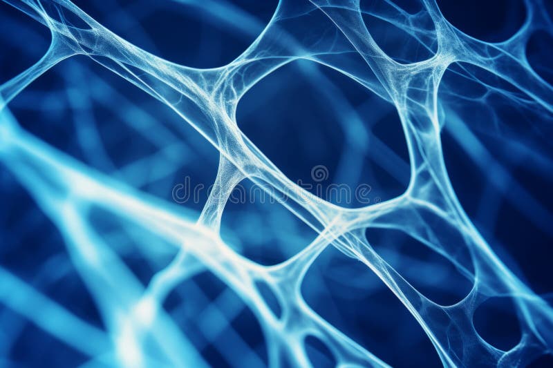 Bone Tissue Human Skeleton Under Microscope Cells Structure Medical ...