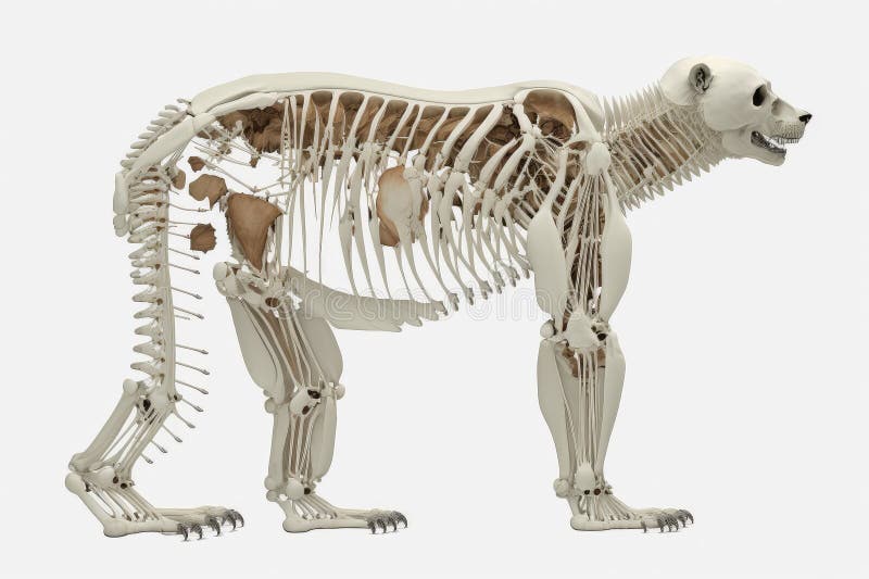 Bear Skeleton Stock Illustrations – 651 Bear Skeleton Stock ...