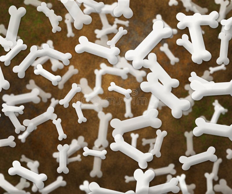 Bones Yellow Background stock photo. Image of xray, food - 28016412