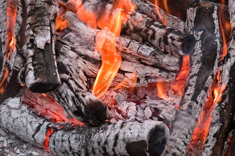 Fire&Coal stock image. Image of forest, cool, smoke - 77641935