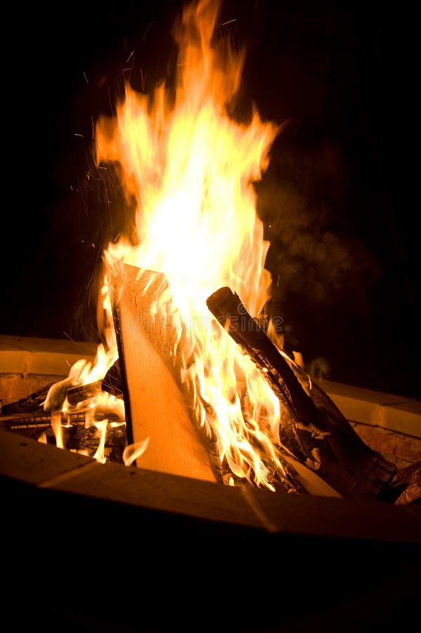 Bonfire stock photo. Image of winter, warmth, bonfire - 6449498
