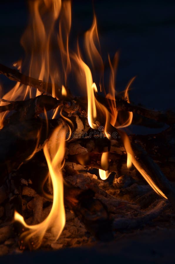 Bonfire close up 4 stock image. Image of yellow, fire - 50488467