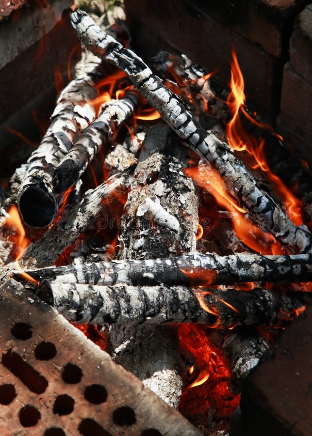 Bonfire stock photo. Image of wood, cozy, coal, warm - 47049420
