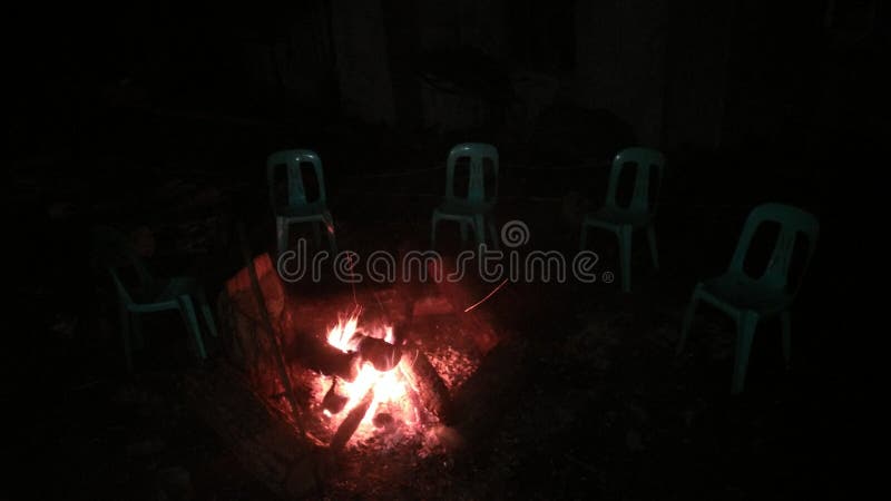 Bonfire Fire Jamming Bonding Warm Stock Image - Image of fire, jamming ...