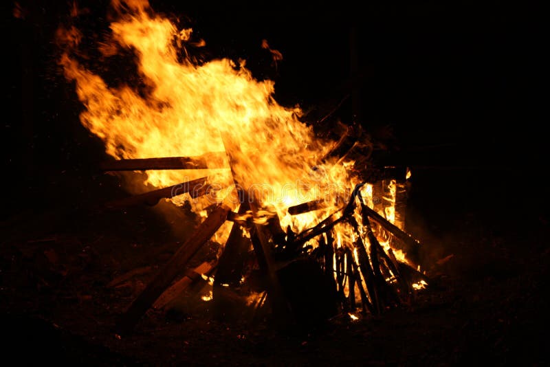 Bonfire flames stock photo. Image of bonfire, fire, danger - 39516686