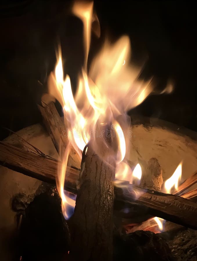 Bonfire stock photo. Image of winter, bonfire, warm - 163616140