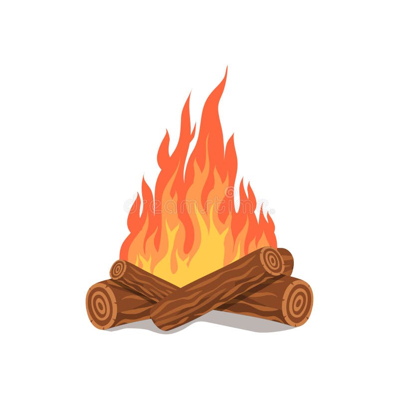 Bonfire White Background Stock Illustrations – 22,645 Bonfire White ...