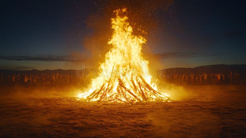Bonfire Night Crowd Desert Stock Photos - Free & Royalty-Free Stock ...