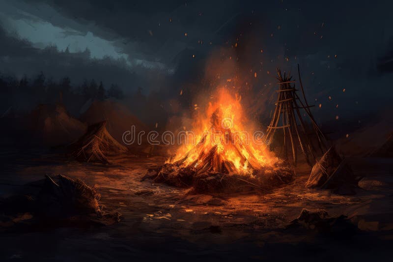 Bonfire Ai Stock Illustrations – 6,369 Bonfire Ai Stock Illustrations ...