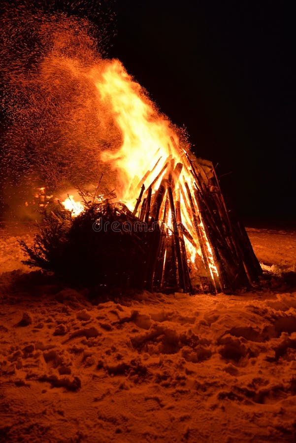 Bonfire night winter stock photo. Image of fete, fire - 49959622